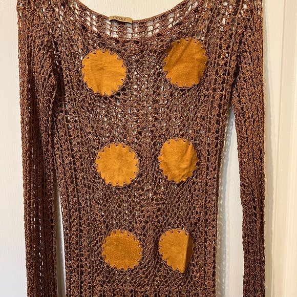 Licole | Tops | Licole Brazil Long Sleeve Polyester Knitted With Beads ...